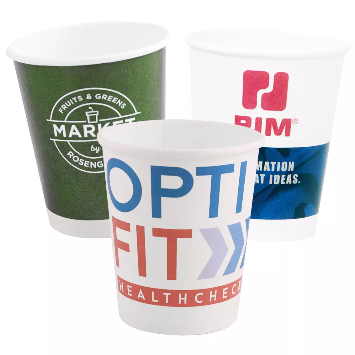 Kartonnen bekers bedrukken | Koffiebekers | Expofit.nl